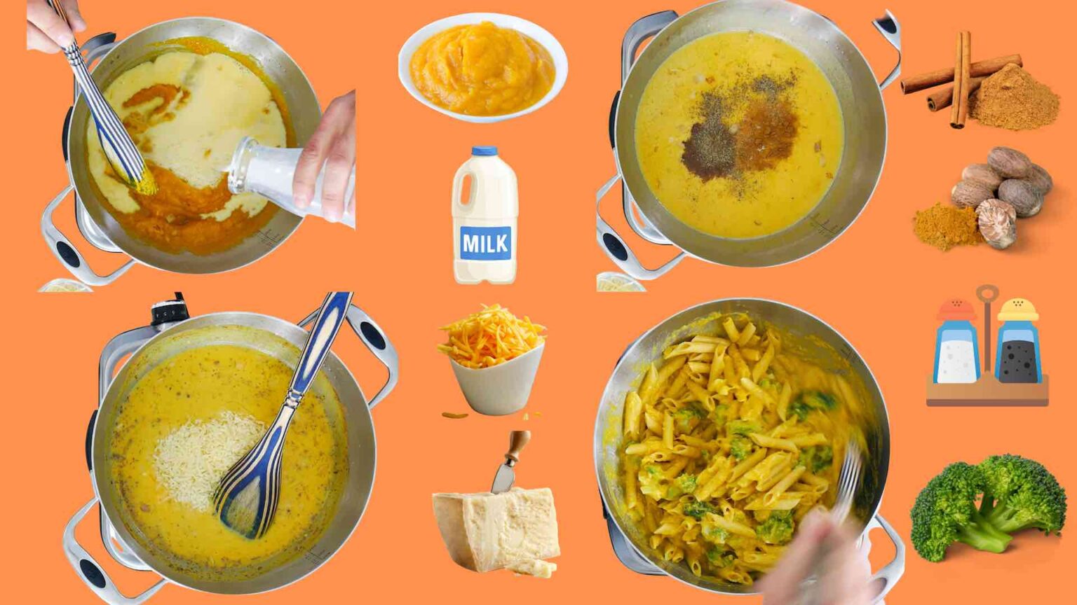 High Protein Pasta with a Creamy Pumpkin Puree Pasta Sauce - Manuel ...