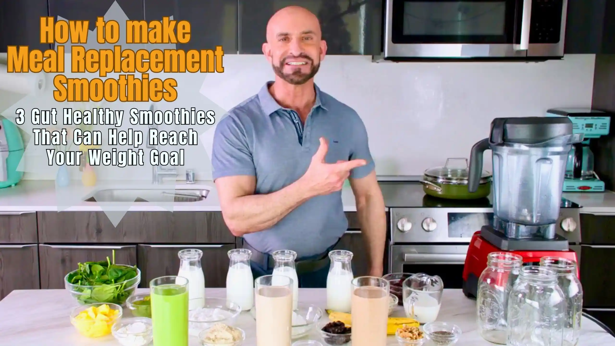 3 Meal Replacement Smoothies by a Dietitian - Manuel Villacorta Weight Loss Expert